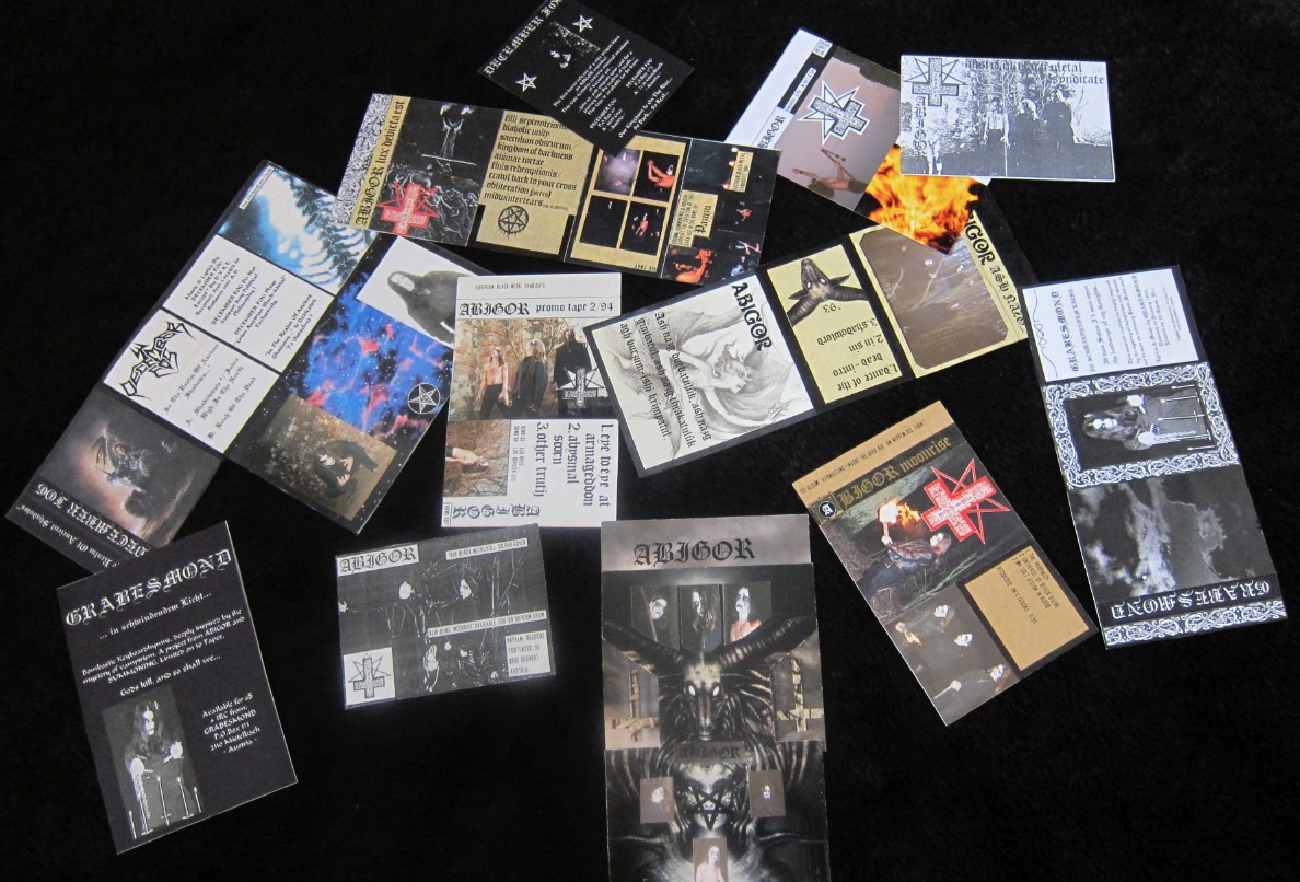 Abigor demos collected in 7-tape box | Avantgarde Music